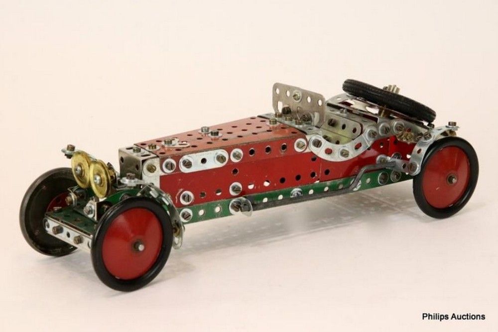 Vintage Meccano Racer with Clockwork Motor Model Car - Clockwork - Toys ...
