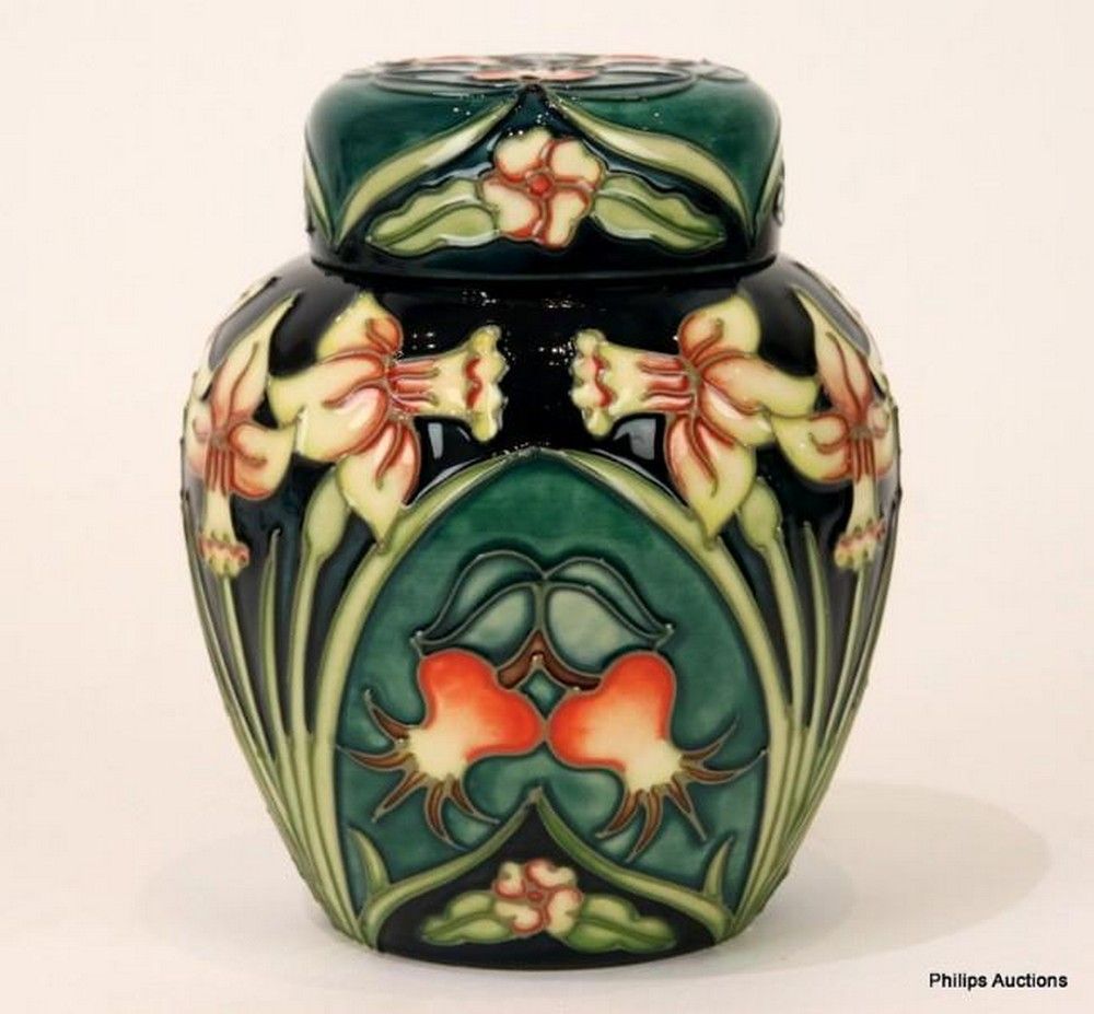 Moorcroft 'Carousel' Ginger Jar by Rachel Bishop, Limited Edition ...