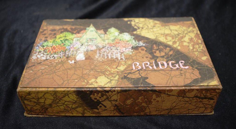 Vintage Bridge Set with Cards and Accessories - Games & Puzzles ...