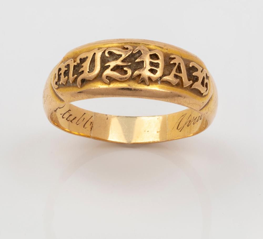 Late 19th Century English 18ct Gold Ring - Rings - Jewellery