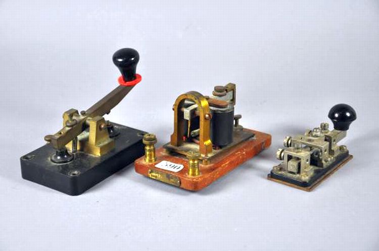 1. Vintage Telegraph Key 2. WWII Morse Code Device 3. Cold War Era ...
