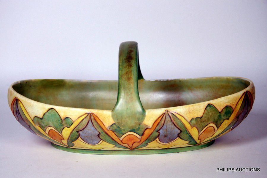 Charlotte Rhead Bursley-Ware Basket - Rhead, Charlotte - Ceramics