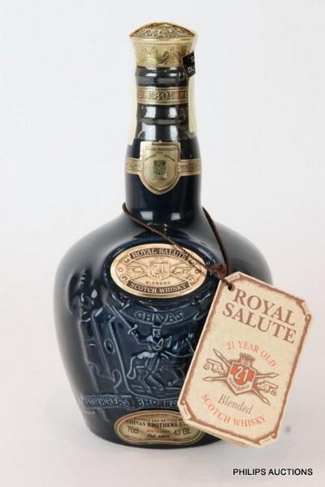 Chivas Royal Salute 21 Year Old Blended Scotch Whisky - Wade - Ceramics