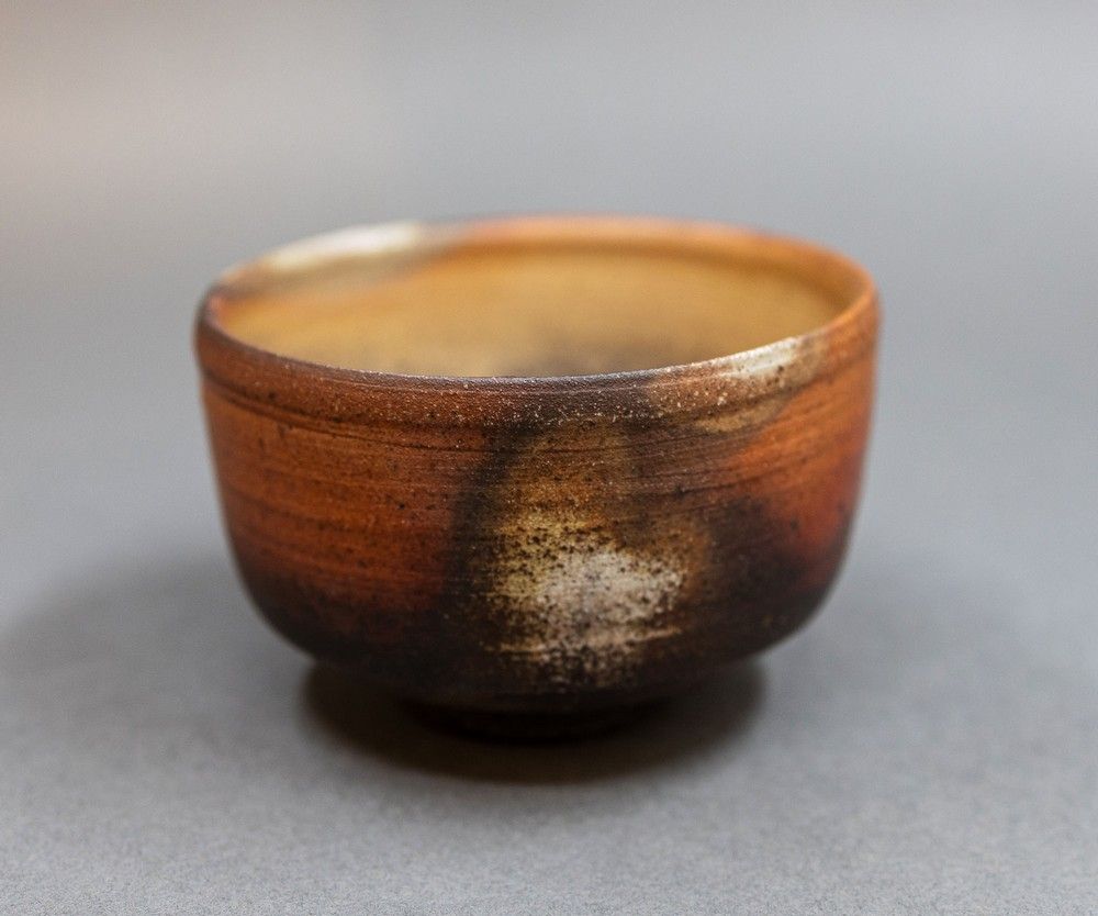 Bizen Chawan by Soshu Yamamoto, Woodfired Stoneware Teabowl - Castle ...