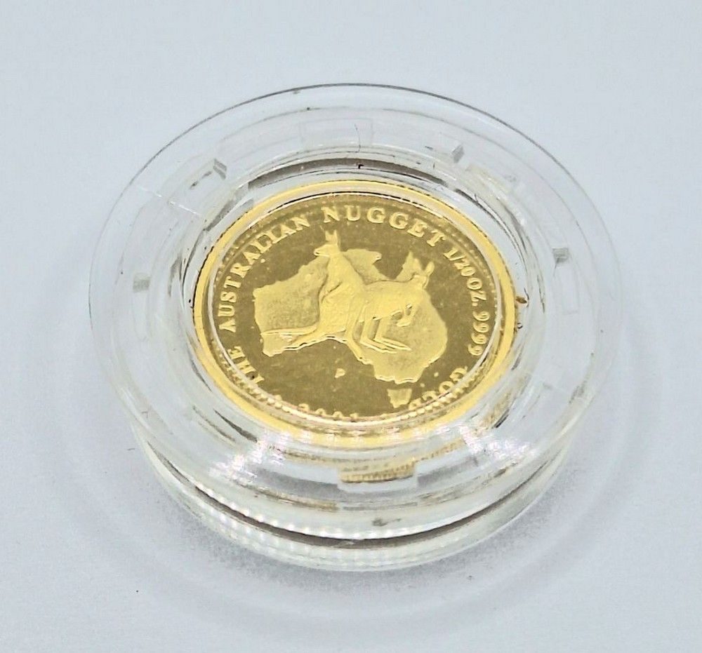 2001 Perth Mint 1/20 oz .999 Gold Collectors Coin Australia - Coins ...