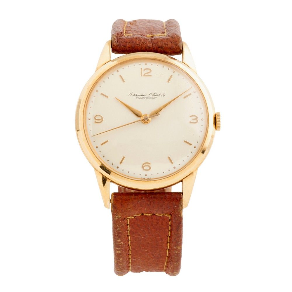 IWC 18ct Gold Wrist Watch Circa 1960, Calibre 89 Movement - Watches ...
