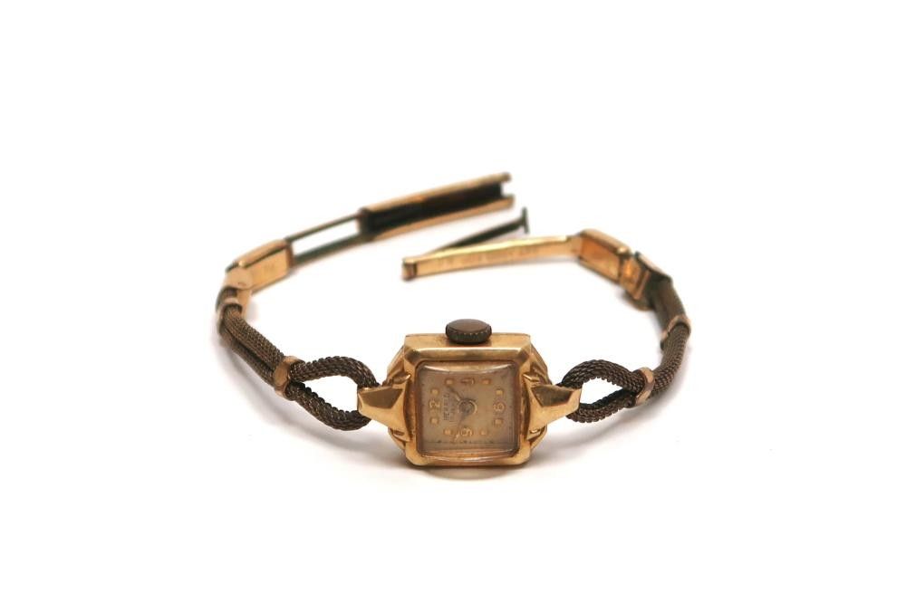 Vintage Herald 14ct Gold Ladies' Watch for Parts/Repair, Manual ...