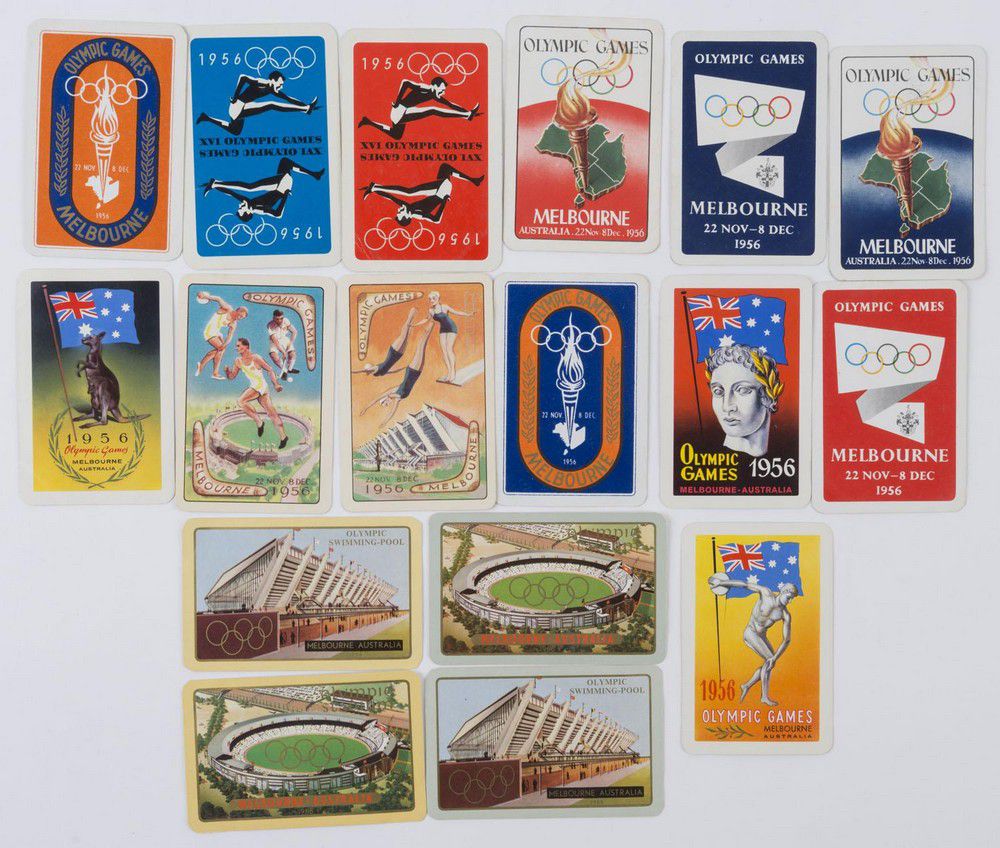 1956 Olympics Illustrated Swap/Playing Cards (17) - Cards - Other ...