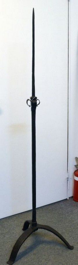 16th/17th Century Wrought Iron Torch Holder - Racks, Rails and Shelves ...