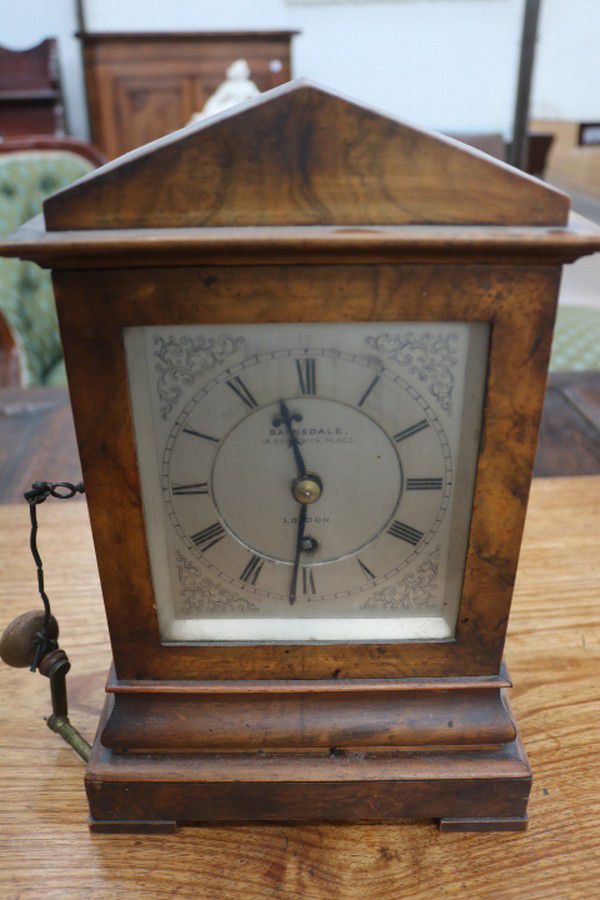 Walnut Bracket Clock from Barnsdale - Clocks - Bracket - Horology ...