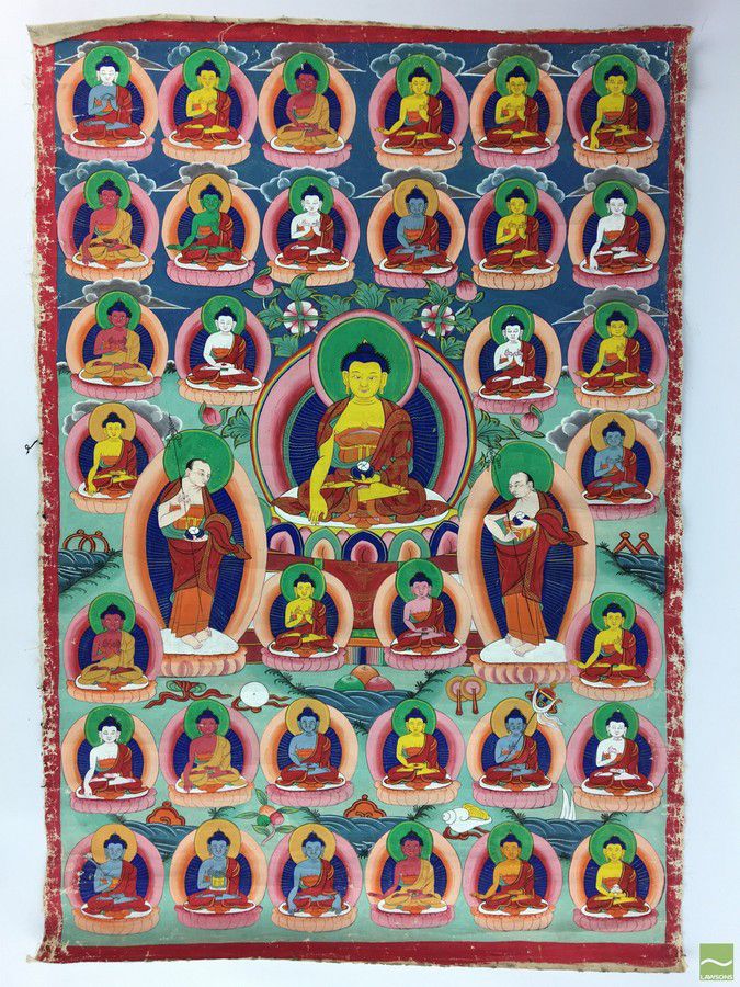 Divine Deities: Early Tibetan Thanka Painting - Art - Oriental