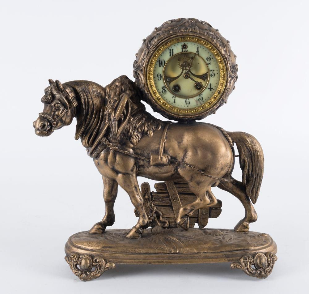 19th Century Gilt Metal Holland Clock - Clocks - Zother - Horology ...
