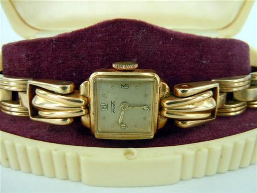 18ct Gold Fludo Watch with 14ct Bracelet - Watches - Wrist - Horology ...