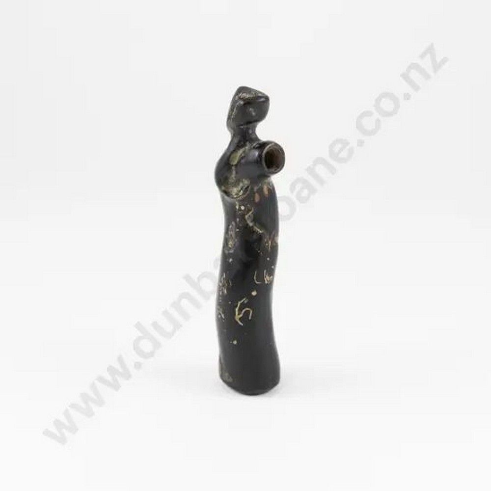 Black Coral Nguru Nose Flute from Nzmaci, Rotorua, 1960s - New Zealand ...