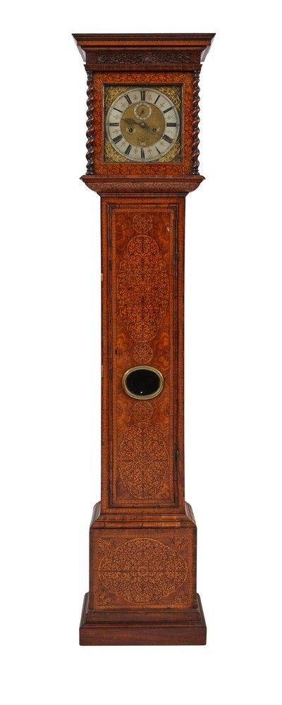 William & Mary Seaweed Marquetry Longcase Clock by Richard Baker ...