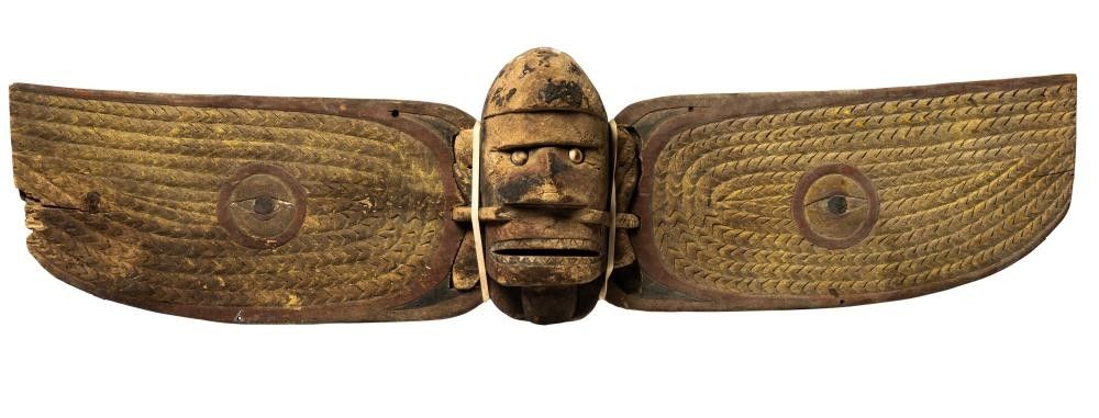 Malangan Panel from Papua New Guinea, 22 cm x 95 cm - New Guinean - Tribal