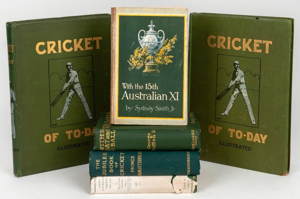 Cricket Books Collection: 1897-1926 (6 Hardcover, Mixed Condition ...