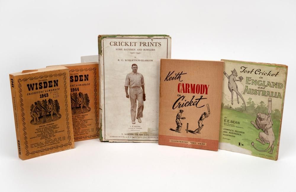 Rare Wisden Almanacks and Cricket Books from World War II - Sporting ...
