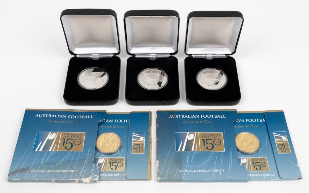 Commemorative Coin Collection: Melbourne and Australian Football ...