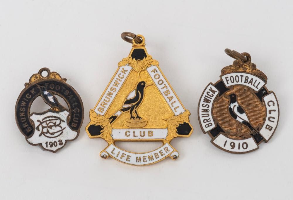 Brunswick Football Club Membership Fobs and Life Member's Fob ...