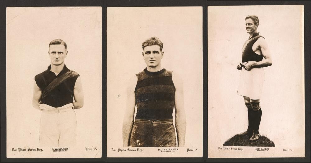 Essendon FC Legends: Early 1920s Real Photo Postcards Collection ...