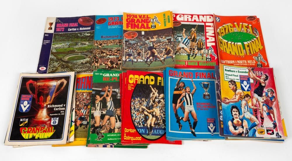 Football Records Grand Final Collection 1973-1989 (41 issues ...