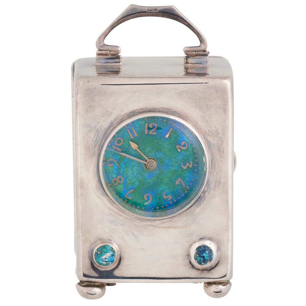 Archibald Knox Liberty & Co. Cymric Sterling Silver Desk Clock ...