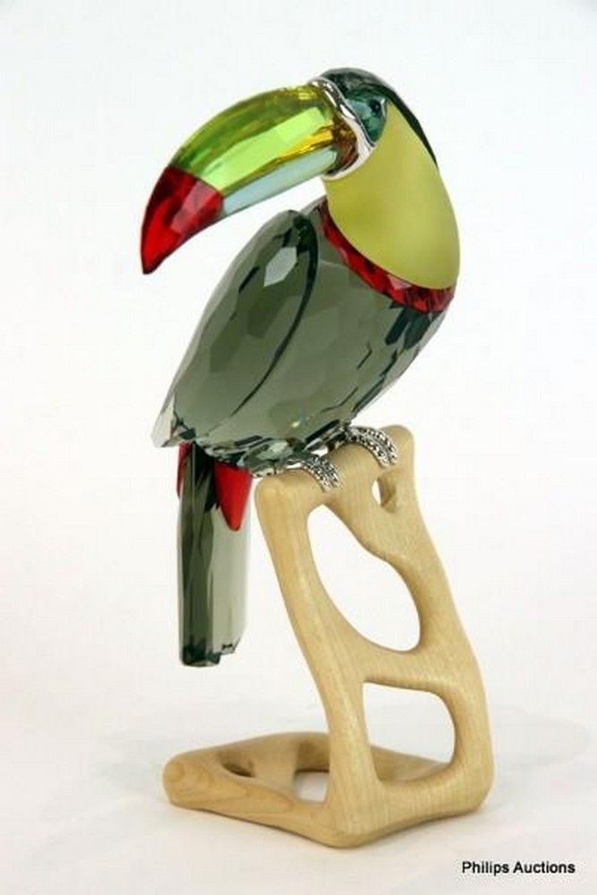 Swarovski Crystal Toucan - Black Diamond, Des. Roland Schuster ...