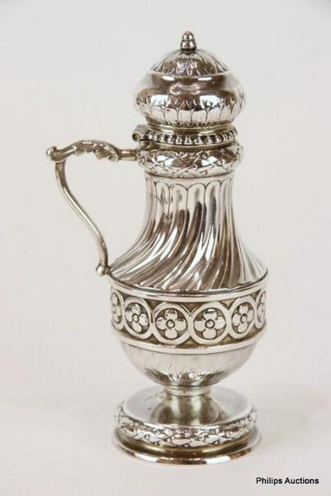 Early 20th Century Judaica Silver Oil Jug, Unknown Maker Mark - Jugs ...