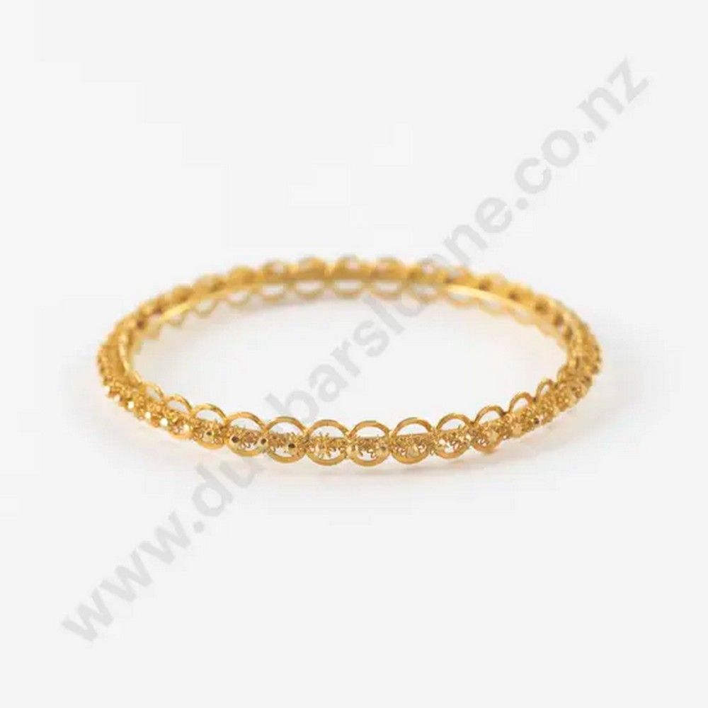 Fancy Cut Bangle: 20ct, 6.2cm Diameter, 15.5gms - Bracelets/Bangles ...