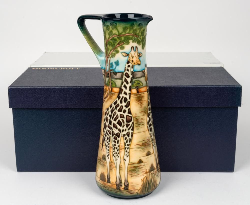 Moorcroft Giraffe Jug by Sian Leeper, Limited Edition 249/300 ...