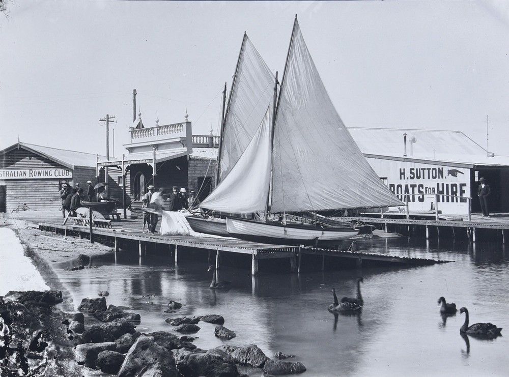 Barrack Street Jetty, Perth circa 1900 - Photographs - Printed ...