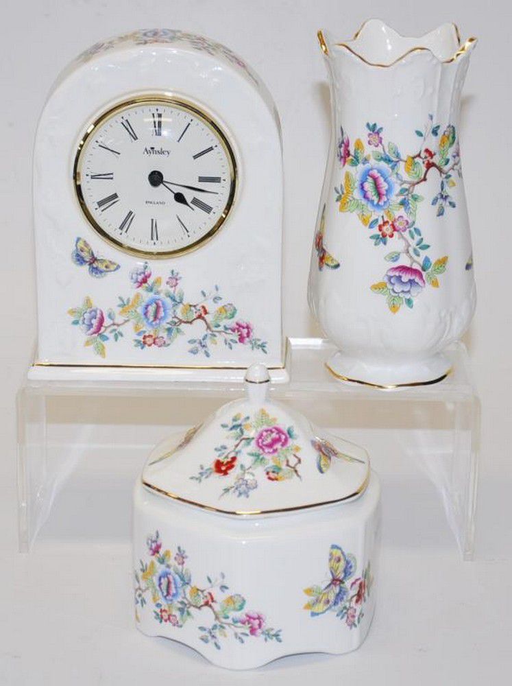 Aynsley Butterfly Ceramic Table Set - Clocks - Zother - Horology ...
