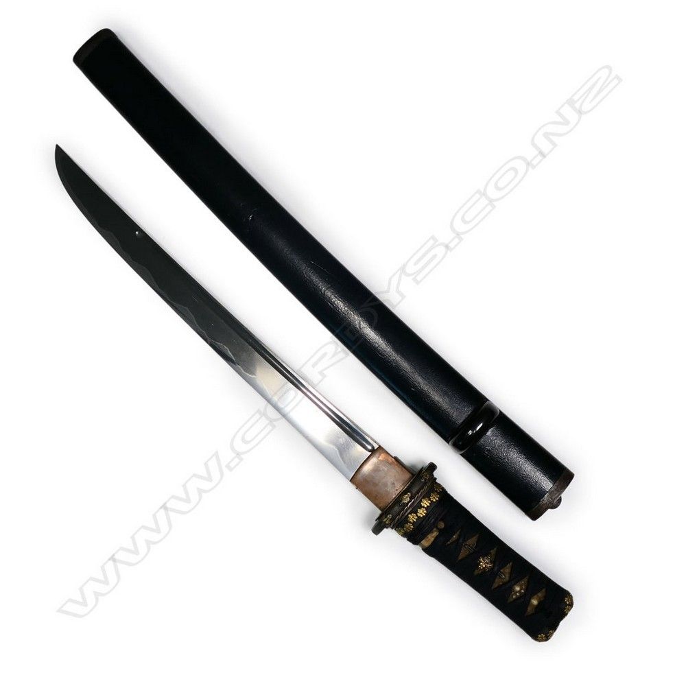 Edo Period Aikuchi Tanto with Matching Koshirae and Saya - Ceramics ...