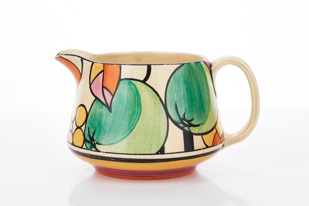 Clarice Cliff Fantasque Bizarre Jug with 'Apples' Pattern - Cliff ...