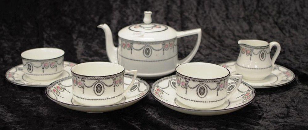 Royal Doulton Countess Tea Set for Two - Royal Doulton - Ceramics