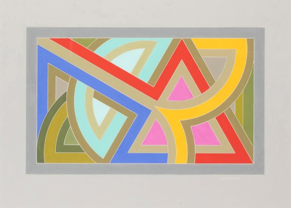 Abstract Design 2017 by Allan Fox - Watercolours, Other Works on Paper ...