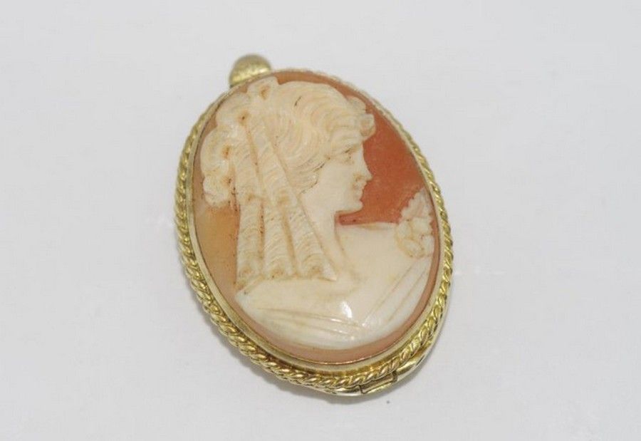 Bucherer 800 Silver Gilt & Cameo Pocket Watch, Hallmarked Kco - Watches ...