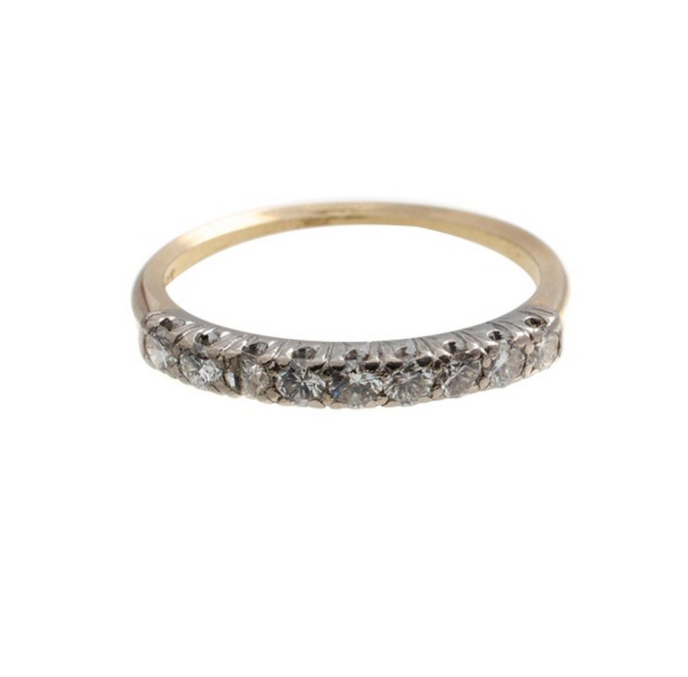Cracked 0.60ct Diamond Ring in 18ct Gold - Rings - Jewellery
