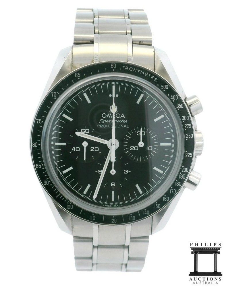 Omega Speedmaster Professional Moonwatch 2020 Stainless Steel Black ...