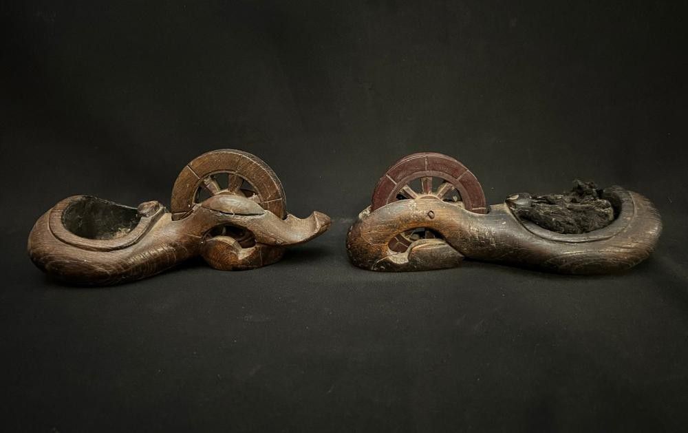 Japanese Hardwood Line Markers for Traditional House Construction - Art ...