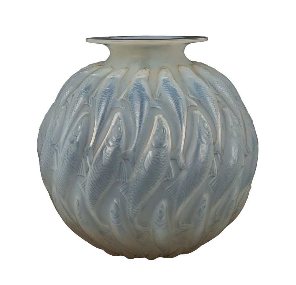 Opalescent Lalique Marissa Vase, Circa 1927, Engraved 'R. Lalique ...