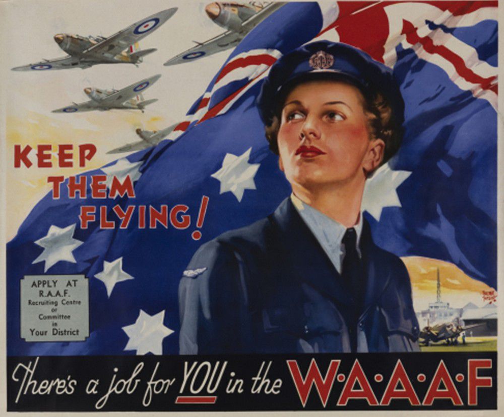 Join WAAAF: Keep Them Flying! - Prints - Posters - Art
