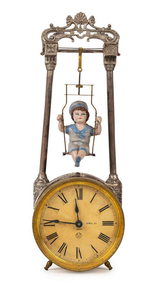 Ansonia Bobbing Doll Clock, Circa 1889 - Clocks - Zother - Horology ...