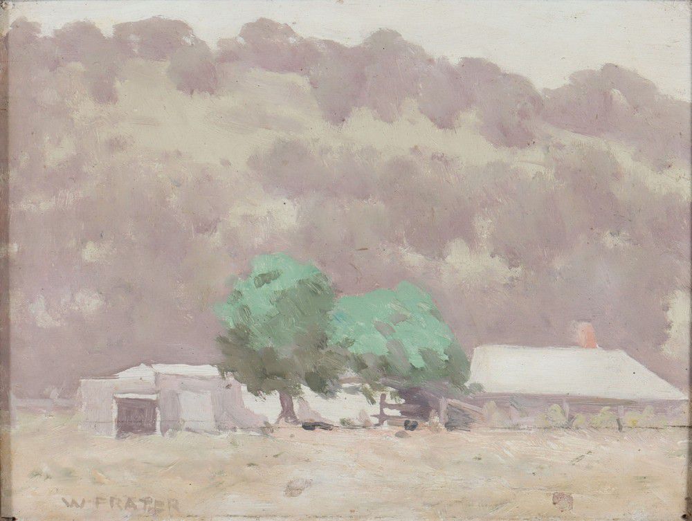 "Cottage Scene" by William Jock Frater - Oil Paintings and Acrylics - Art