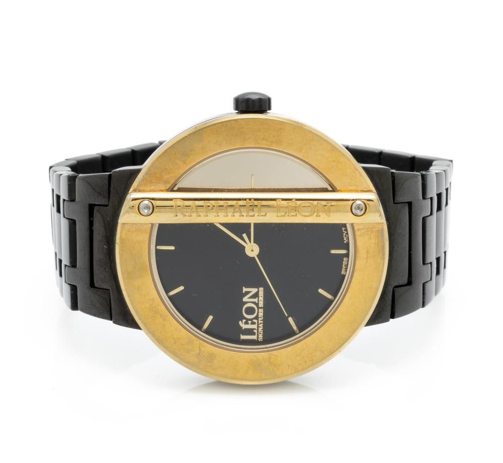 Raphael Leon Quartz Wristwatch, Ref. 0218-1000 in Stainless Steel ...