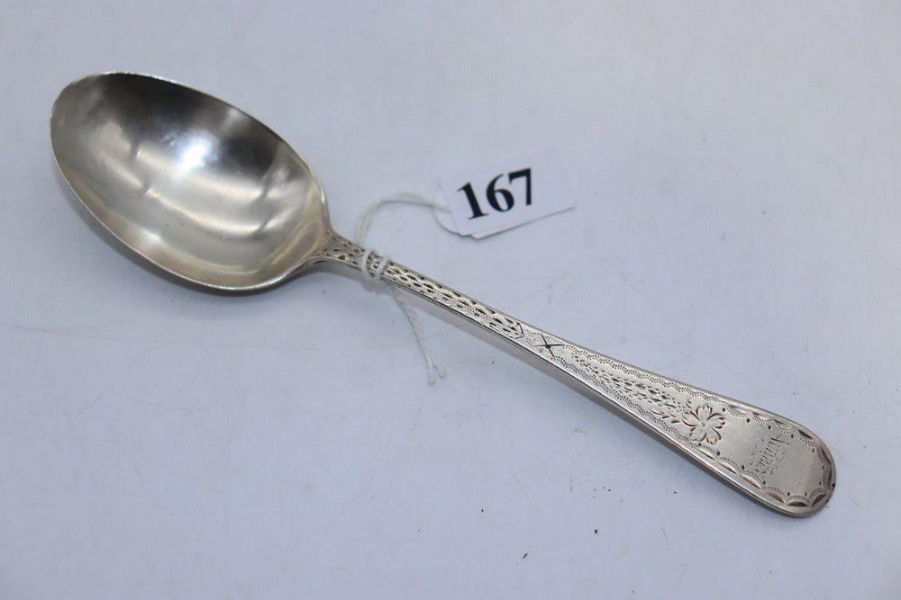 1901 Sheffield Hallmarked Sterling Silver 'Aubrey' Spoon - Flatware ...