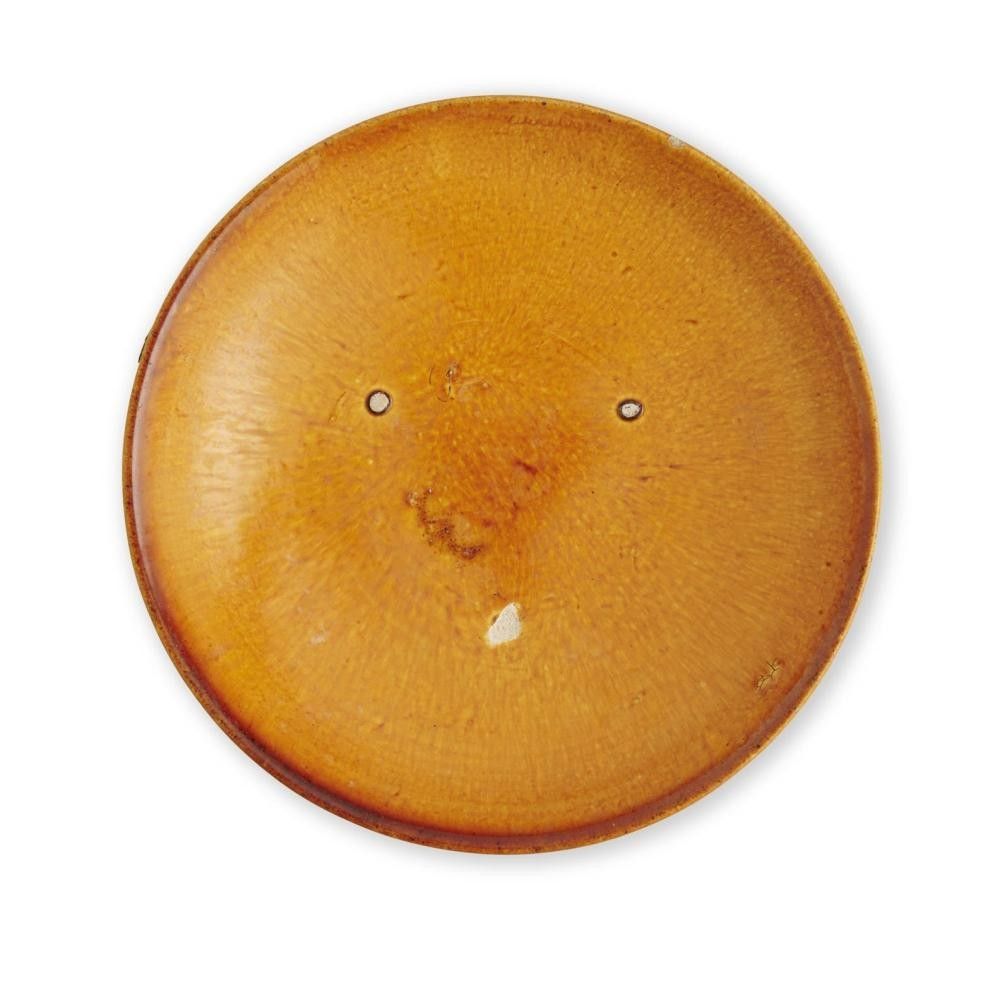 Chinese Amber Glazed Saucer Dish, Liao Dynasty (907-1125) - Rare ...