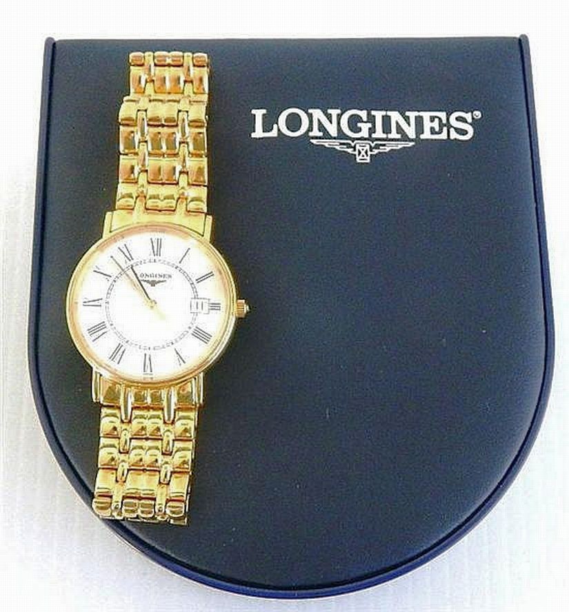 Longines Men's Gold Watch with Guarantee and Box - Watches - Wrist ...