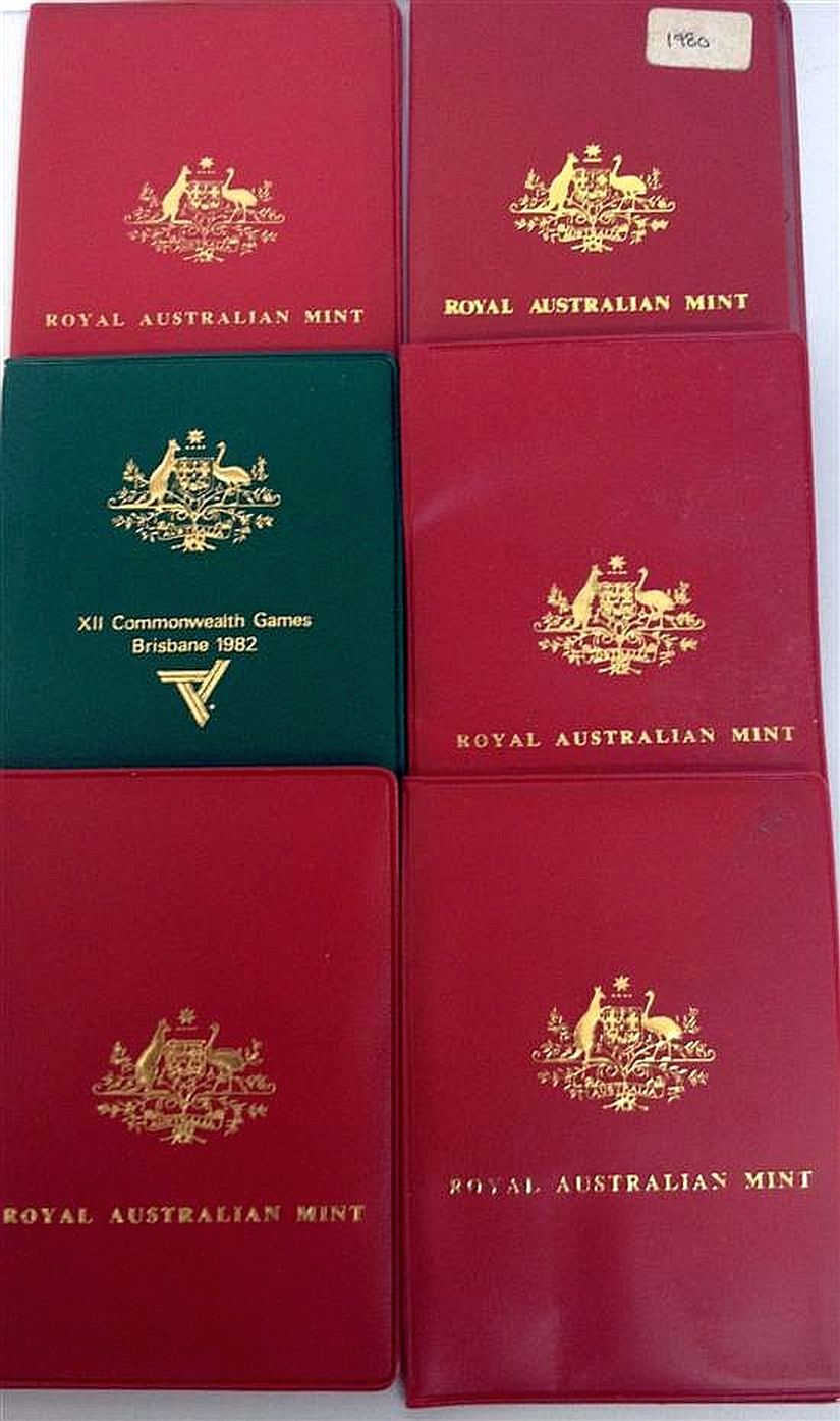 Assorted Royal Australian Mint Coin Sets - Coins - Numismatics, Stamps ...